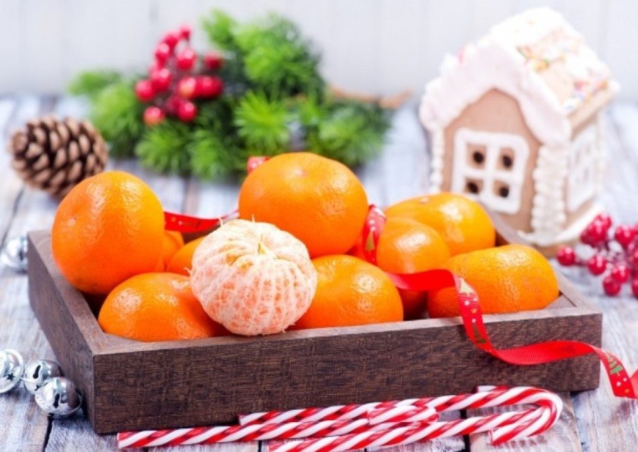 Мандарины на новогоднем столе (80 фото) 🔥 BipBap.ru