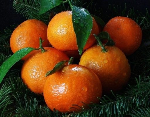 Мандарины на новогоднем столе (80 фото) 🔥 BipBap.ru