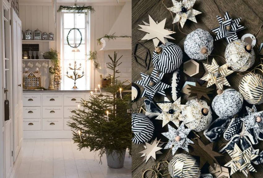 Красивый новогодний интерьер в скандинавском стиле (30 фото) 🔥 BipBap.ru