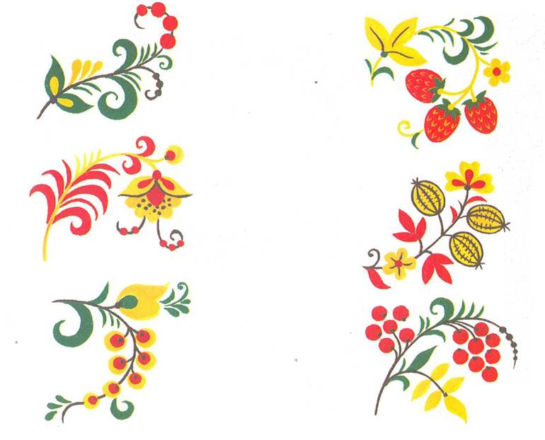 Рисунки хохломской росписи (110 картинок) 🔥 BipBap.ru