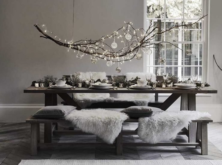 Красивый новогодний интерьер в скандинавском стиле (30 фото) 🔥 BipBap.ru