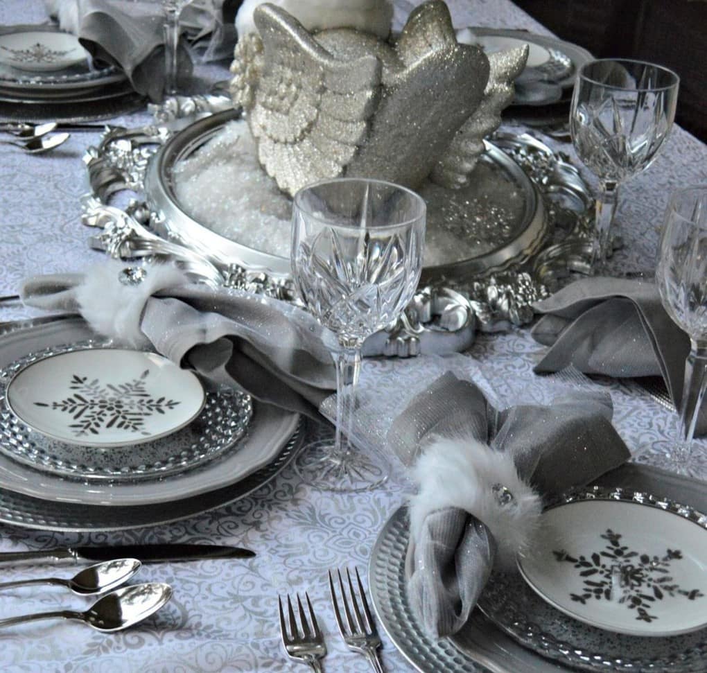 Самые красивые новогодние столы (100 фото) 🔥 BipBap.ru