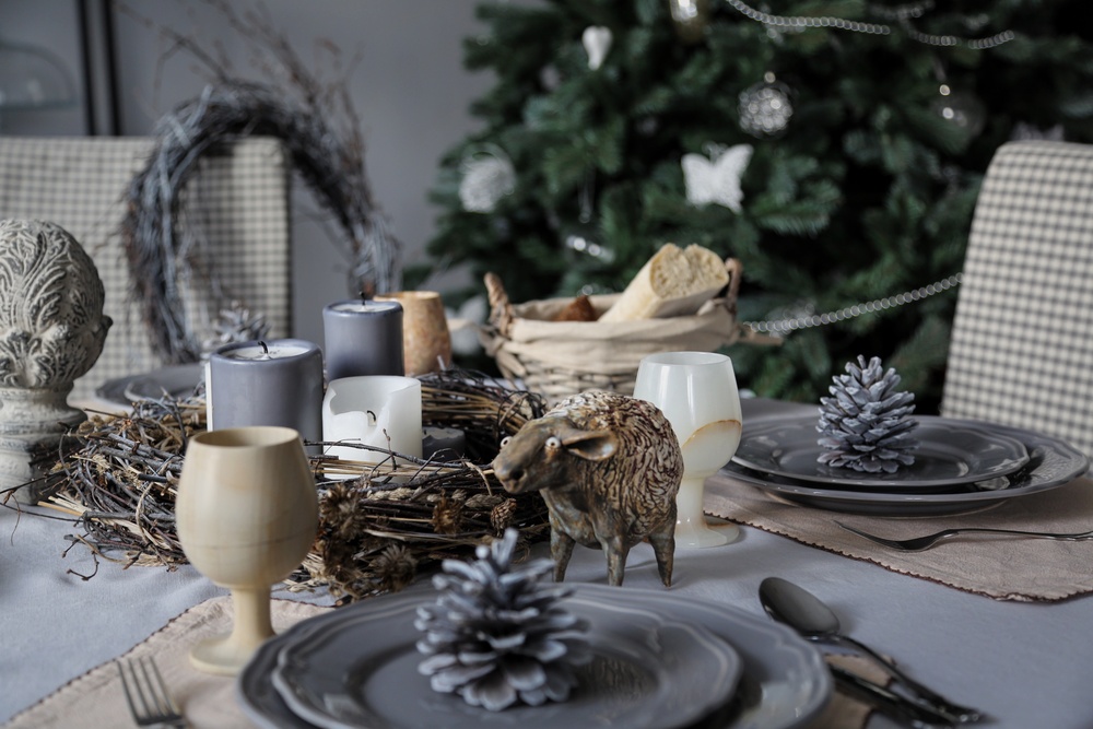 Самые красивые новогодние столы (100 фото) 🔥 BipBap.ru