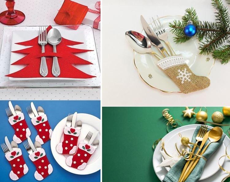 Самые красивые новогодние столы (100 фото) 🔥 BipBap.ru