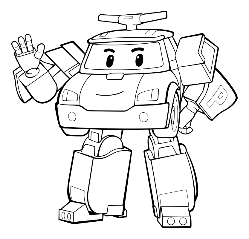 Клини из мультсериала Робокар Поли (100 фото) 🔥 BipBap.ru