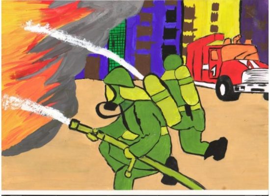 Рисунки пожарников (100 фото) 🔥 BipBap.ru