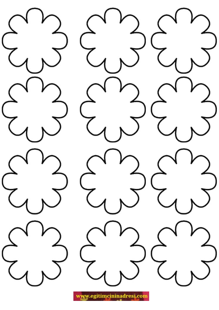 Трафареты цветов для вырезания (100 фото) 🔥 BipBap.ru