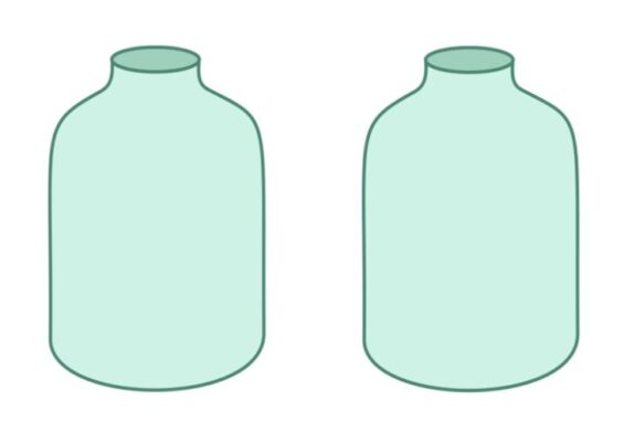 Трафареты стеклянной банки (120 фото) 🔥 BipBap.ru