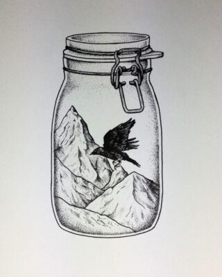 Трафареты стеклянной банки (120 фото) 🔥 BipBap.ru