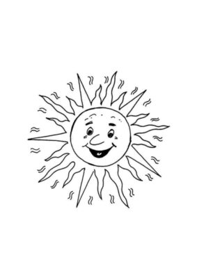 Шаблоны солнышка (100 фото) 🔥 BipBap.ru