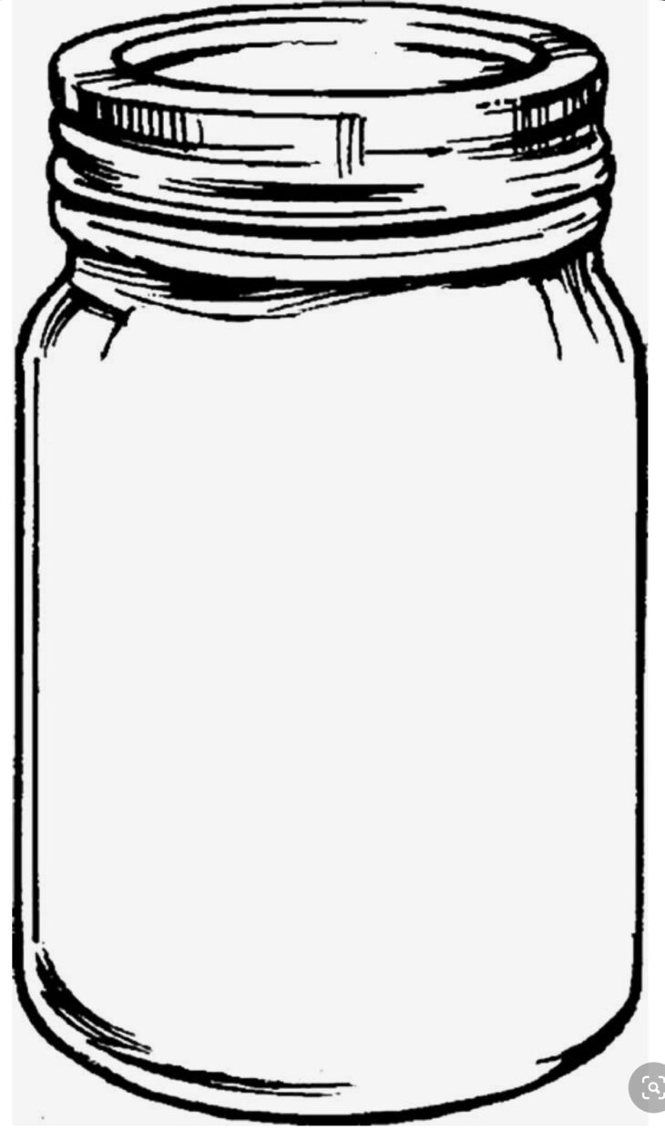 Трафареты стеклянной банки (120 фото) 🔥 BipBap.ru