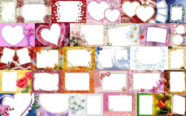 Шаблоны рамок для фотографий (90 фото) 🔥 BipBap.ru