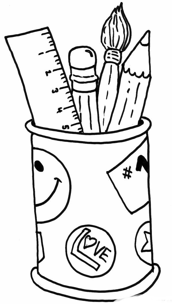 Вытынанки школьные принадлежности (160 фото) 🔥 BipBap.ru