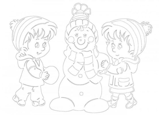 Вытынанки мальчик и девочка (60 фото) 🔥 BipBap.ru