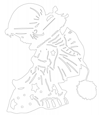 Вытынанки мальчик и девочка (60 фото) 🔥 BipBap.ru