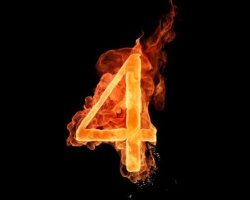 Трафареты цифры 4 (143 фото) 🔥 BipBap.ru