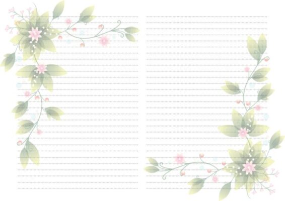 Шаблоны для блокнота (140 фото) 🔥 BipBap.ru